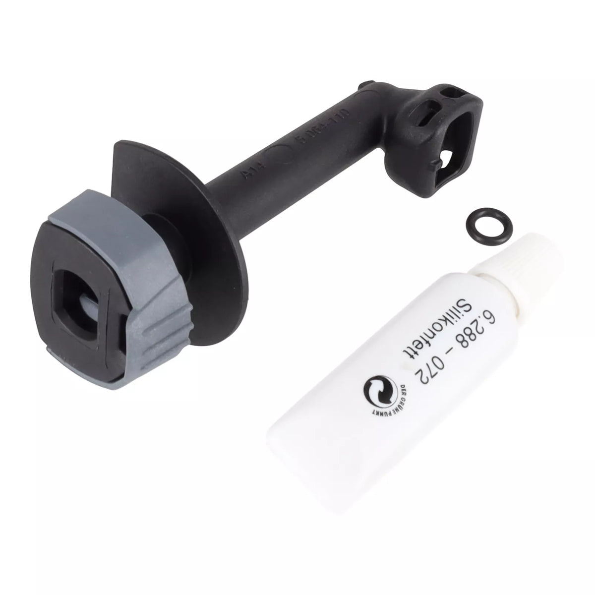 Genuine Karcher K2 K3 Pressure Washer Elbow Outlet Pipe with Clamp 406 ...