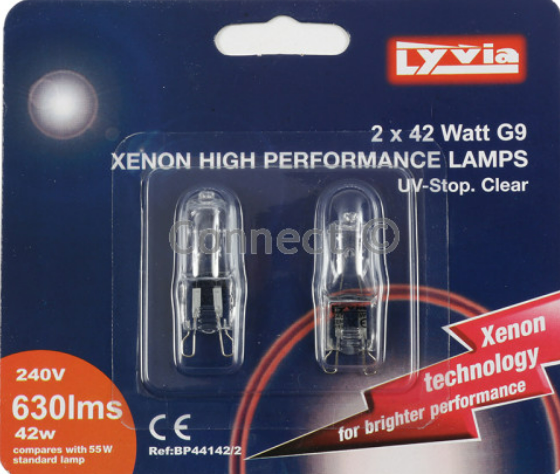 Stoves, Belling, New World Multi-Model Fitting G9 Type Bulb Lamp (42W ...