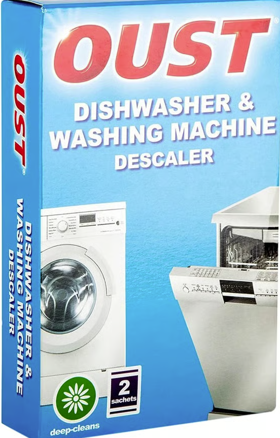Genuine Original Oust Dishwasher & Washing Machine Descaler (Pack of 2 ...