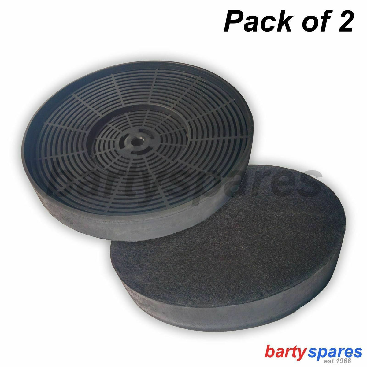 2 x Cooker Hood Recirculation Charcoal Extractor Filters for Caple, CD ...