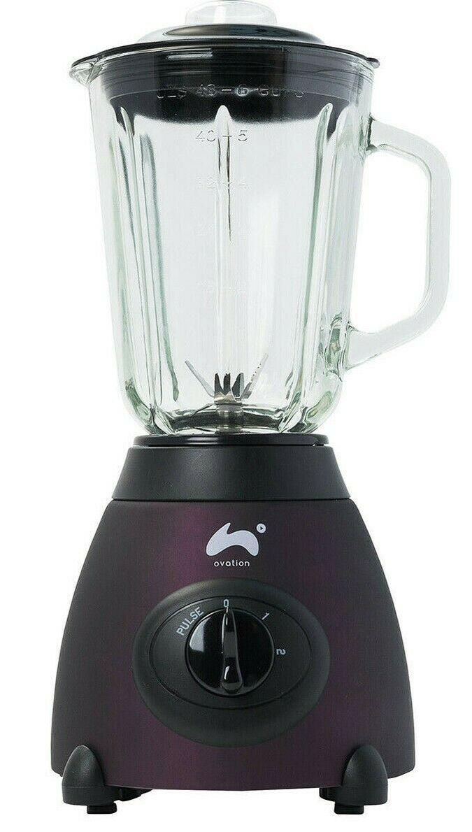 Ovation 500W Purple Multi Blender Juicer Glass Jug Smoothie Maker Food ...