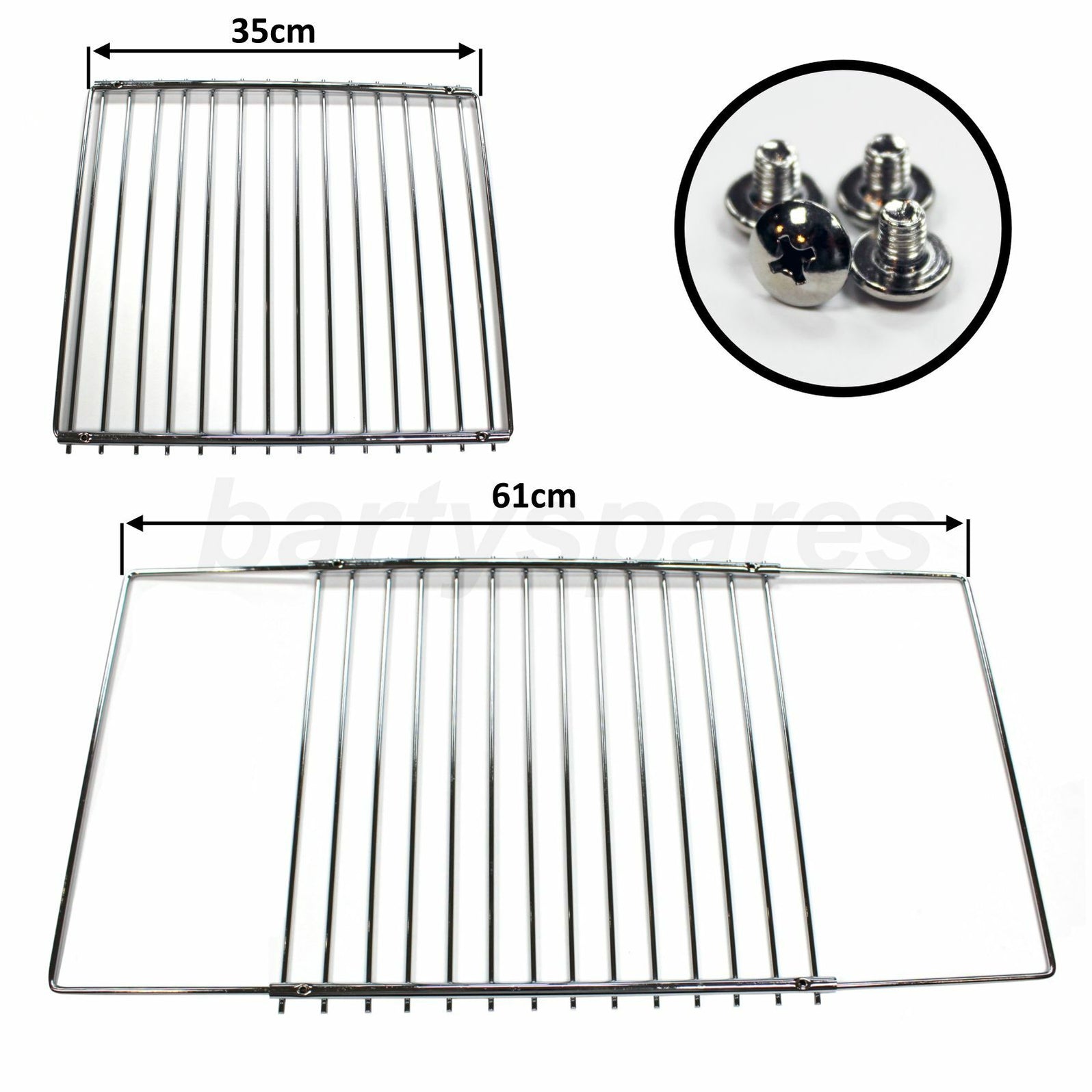 Hotpoint Adjustable Screw Secured Oven Cooker Shelf Rack Grill 350mm T ...