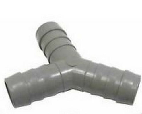 Washing Machine Dishwasher Drain Hose Y Piece Joiner Connector Splitte ...
