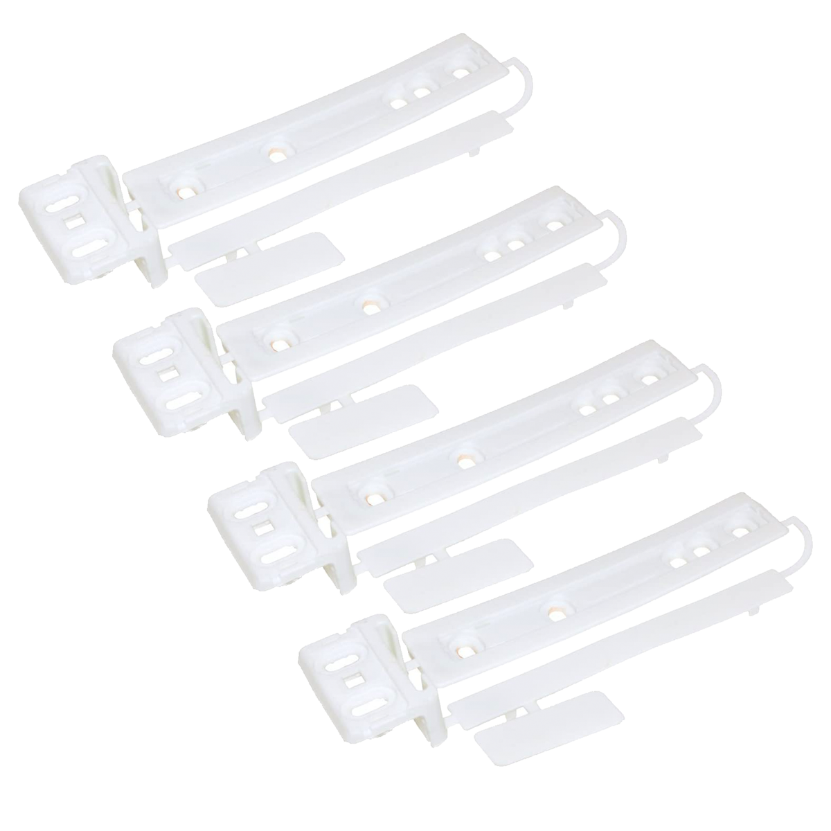 4 x Universal Integrated Fridge Freezer Door Mounting Bracket Fixing S ...