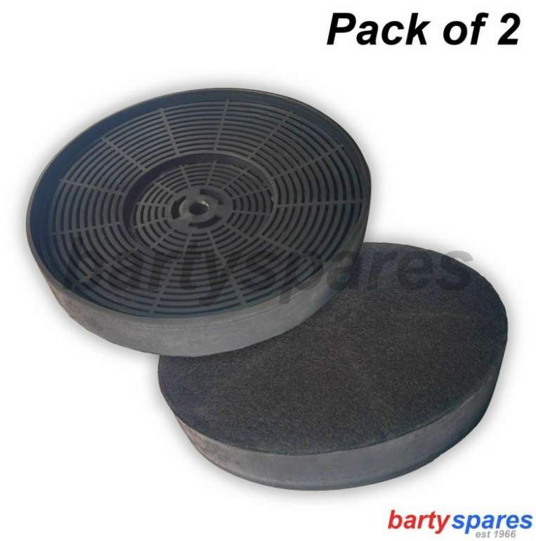 Two MATSUI Cooker Hood Extractor Vent Carbon Odour Filter MSH601BLK MS ...