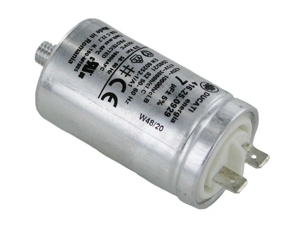 HOOVER CANDY Genuine Tumble Dryer Motor Capacitor 7UF microfarad 41039 ...